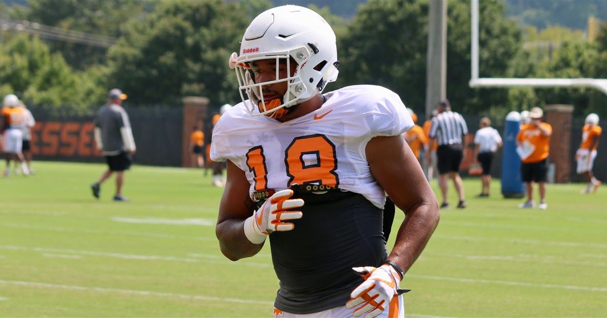 Wood-Anderson 'where I belong' as a tight end at Tennessee