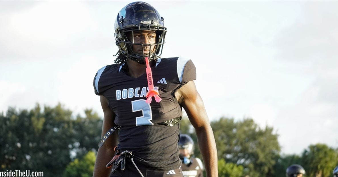 VIDEO: Miami commit WR Josh Moore full highlights with TD