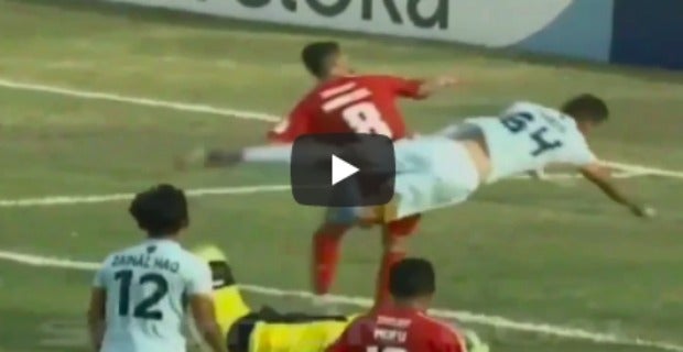 Video: Soccer player dies after vicious collision on field