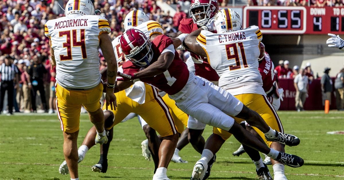 Photo gallery: Alabama uses full-team effort to defeat ULM, 63-7