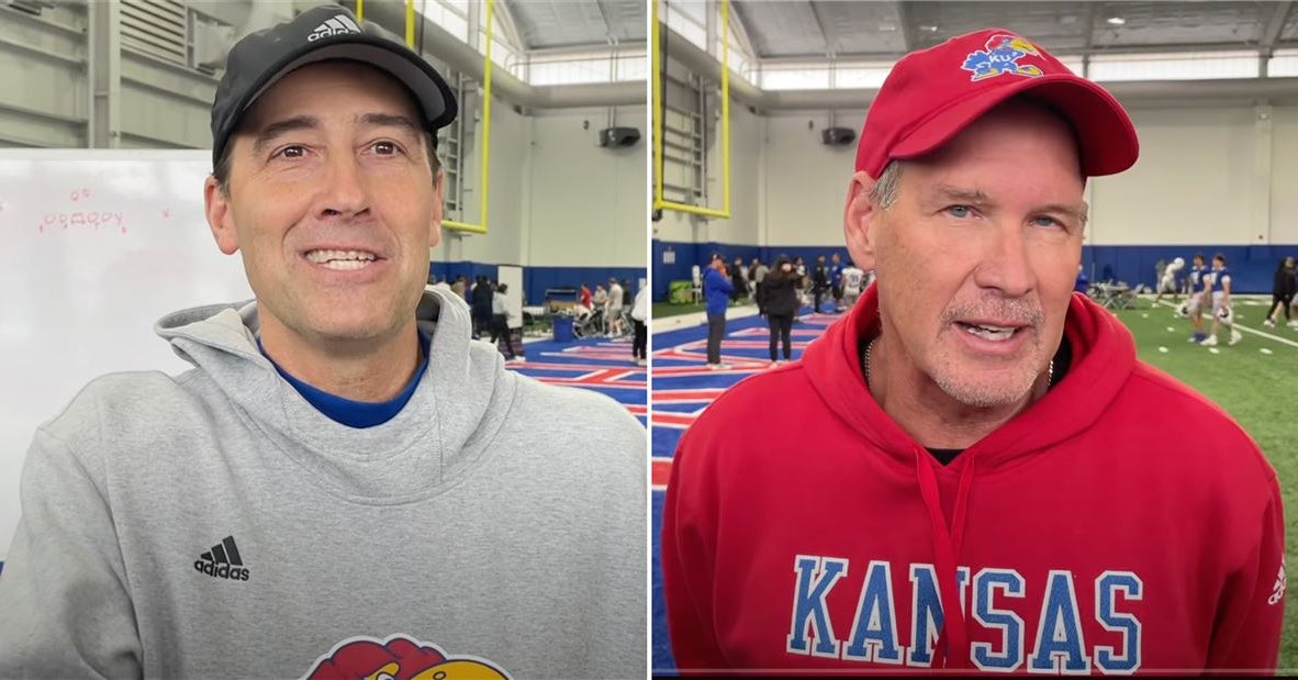 WATCH: Lance Leipold, Jim Zebrowski provide spring practice updates