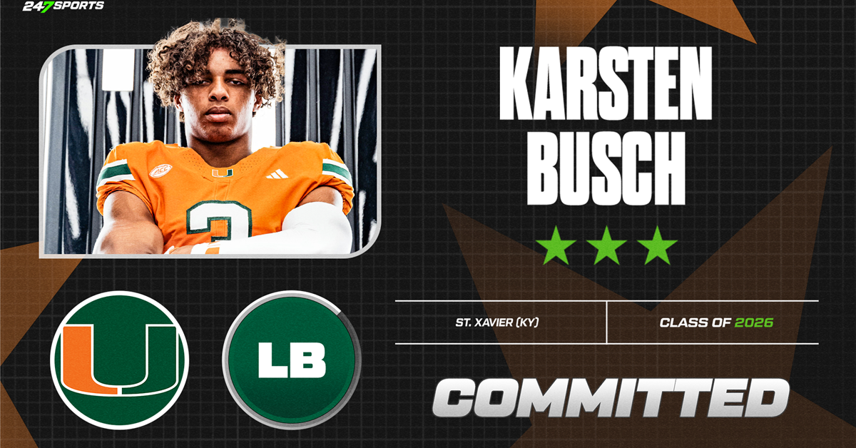 LB Karsten Busch commits, signs with Miami over Wisconsin on Signing Day