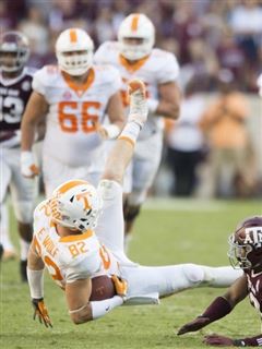 Vols' Ethan Wolf talks final play in loss at A&M