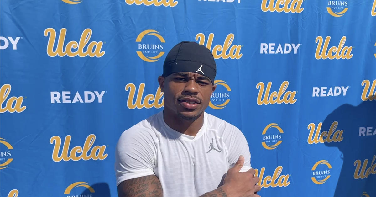 UCLA DB Cole Martin talks about playing for father Demetrice, growing ...