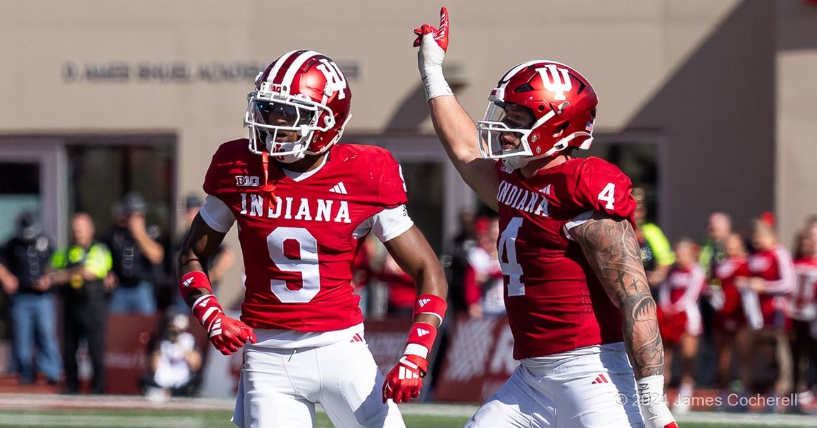 Indiana football ranked No. 8 in first College Football Playoff ...