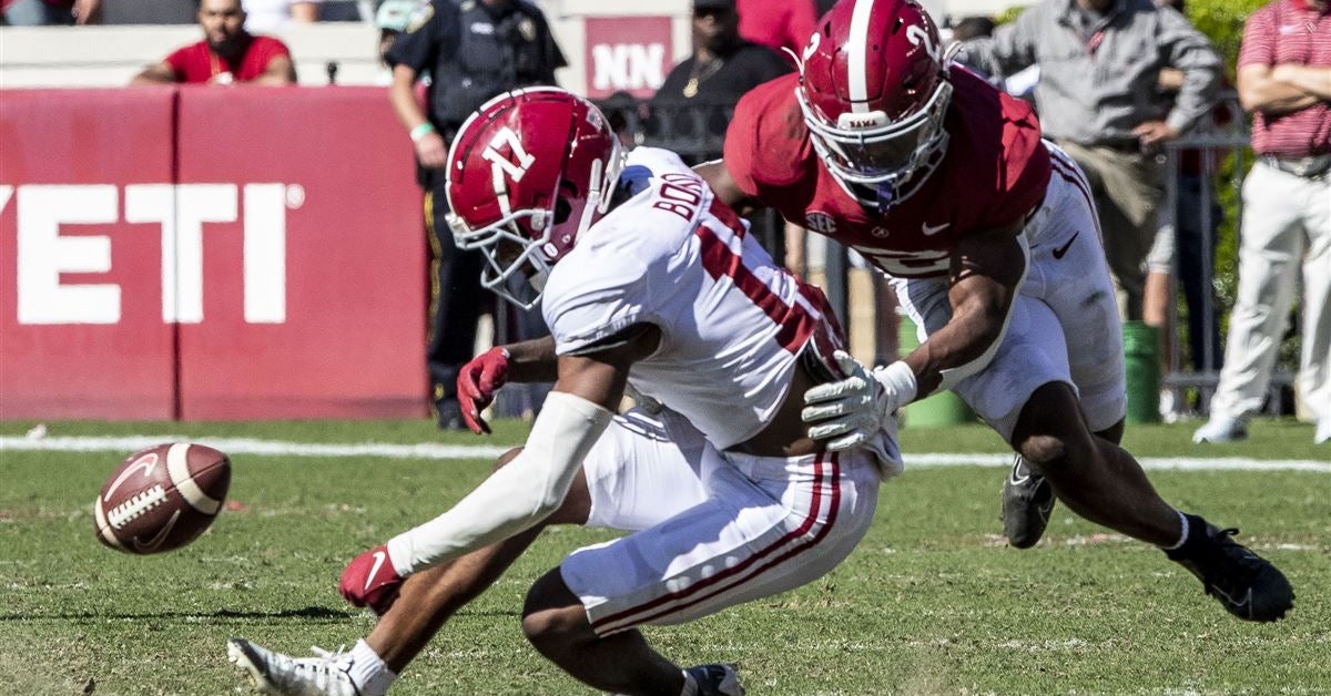 Game balls for Alabama: A-Day edition