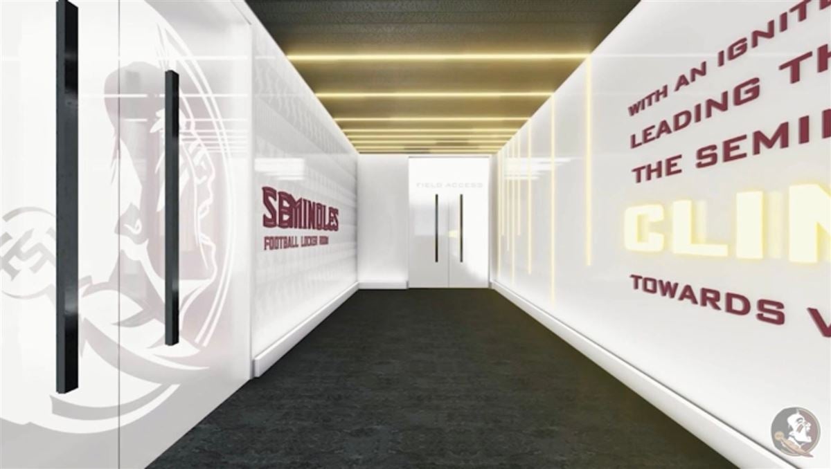Renderings of FSU's locker room upgrades