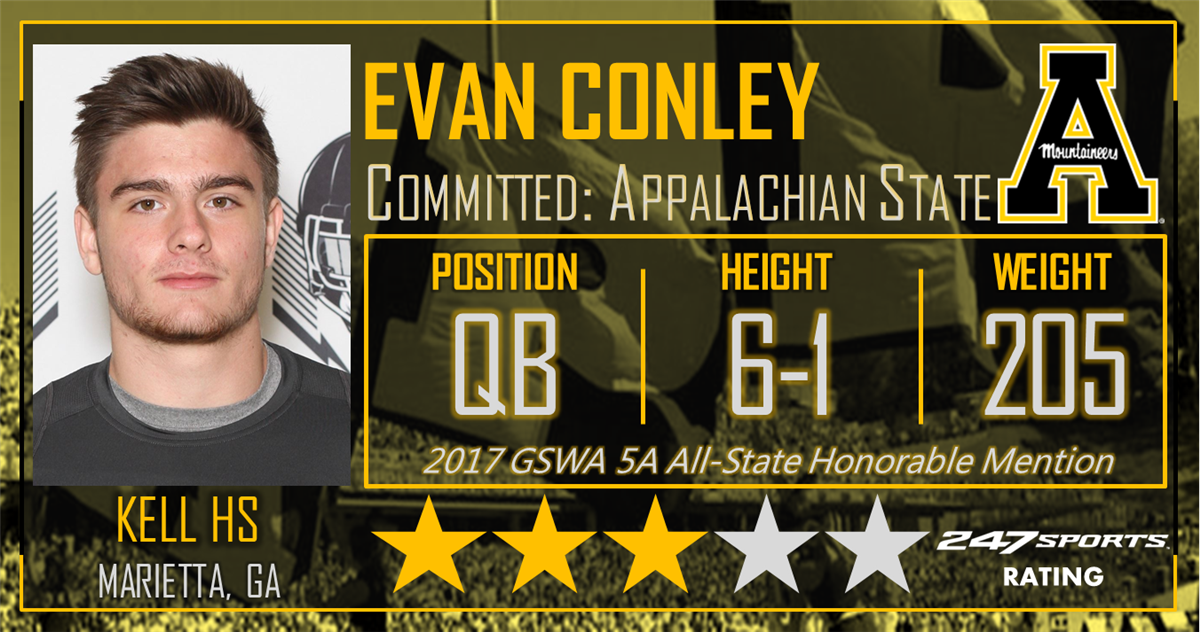 QUARTERBACK EVAN CONLEY COMMITS TO APPALACHIAN STATE