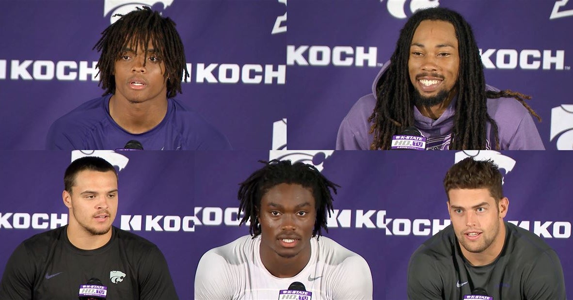 Kansas State football defensive players press conference | 08.13.24