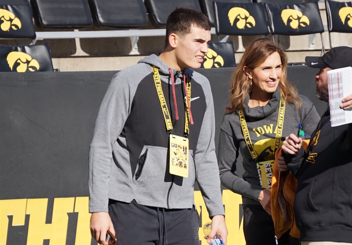 New Iowa offer Luka Gilbert has family ties to Iowa, four-star tight ...