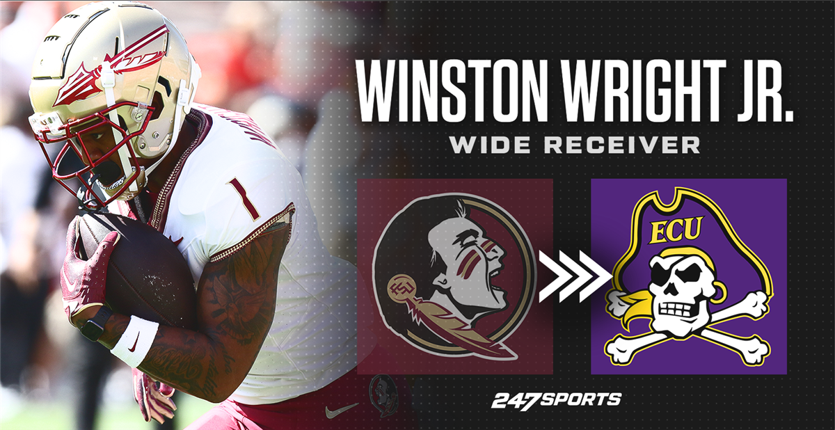ECU announces signing of FSU WR transfer Winston Wright Jr.