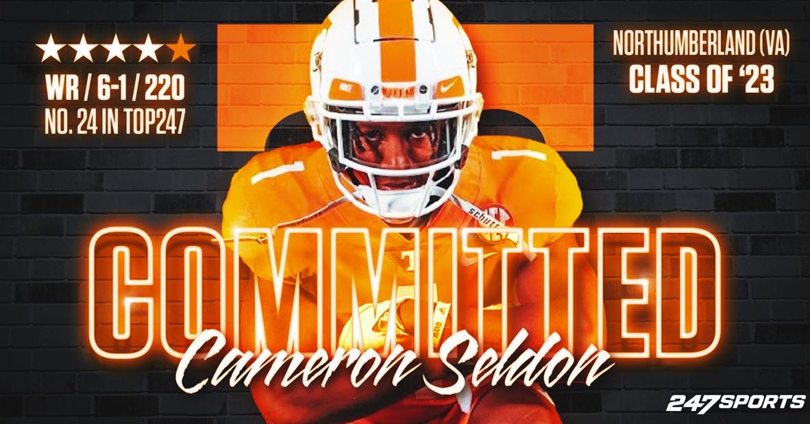Top247 ATH Cameron Seldon commits to Tennessee