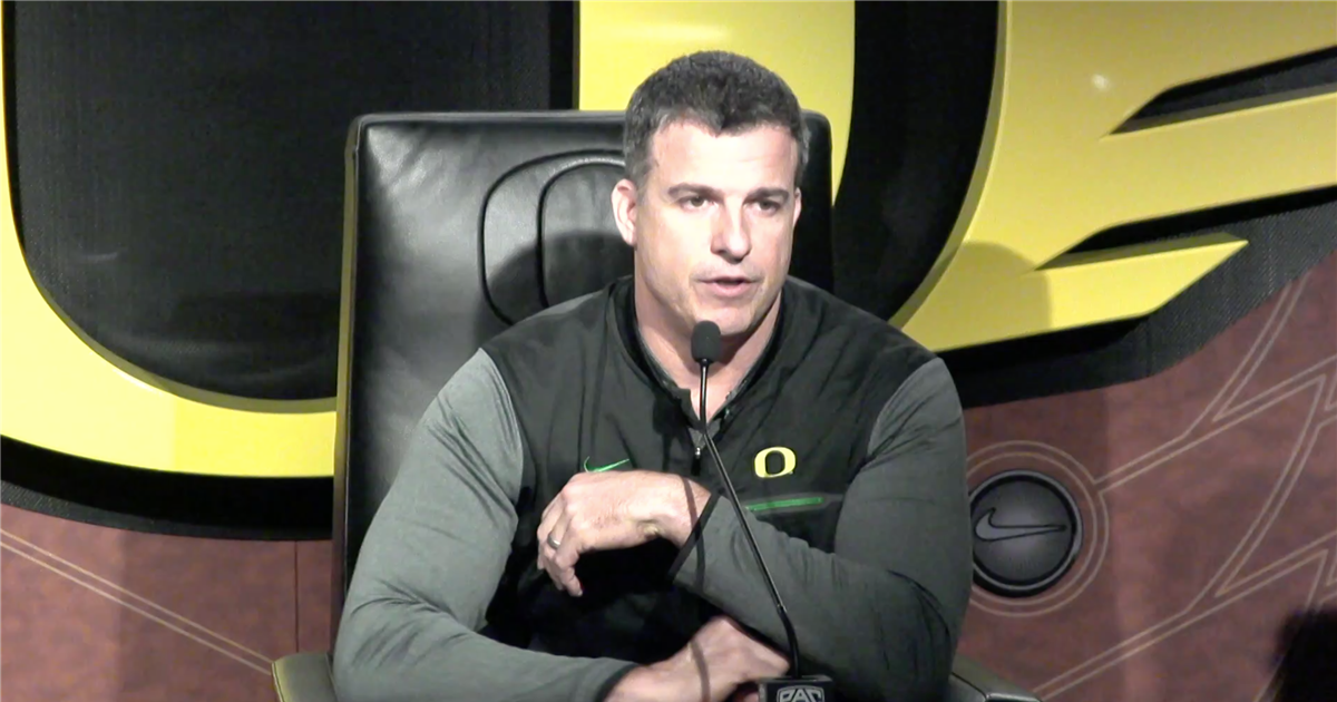 VIDEO: Mario Cristobal talks Oregon's top 10 recruiting class