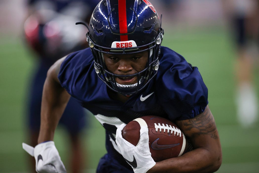 Photos: Spring practices off and running for Ole Miss football