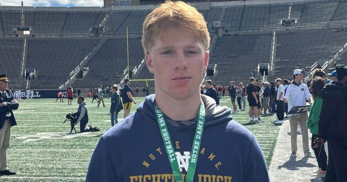 2027 WR Jaden Gilbert Calls Notre Dame 'A Dream Place to Play ...