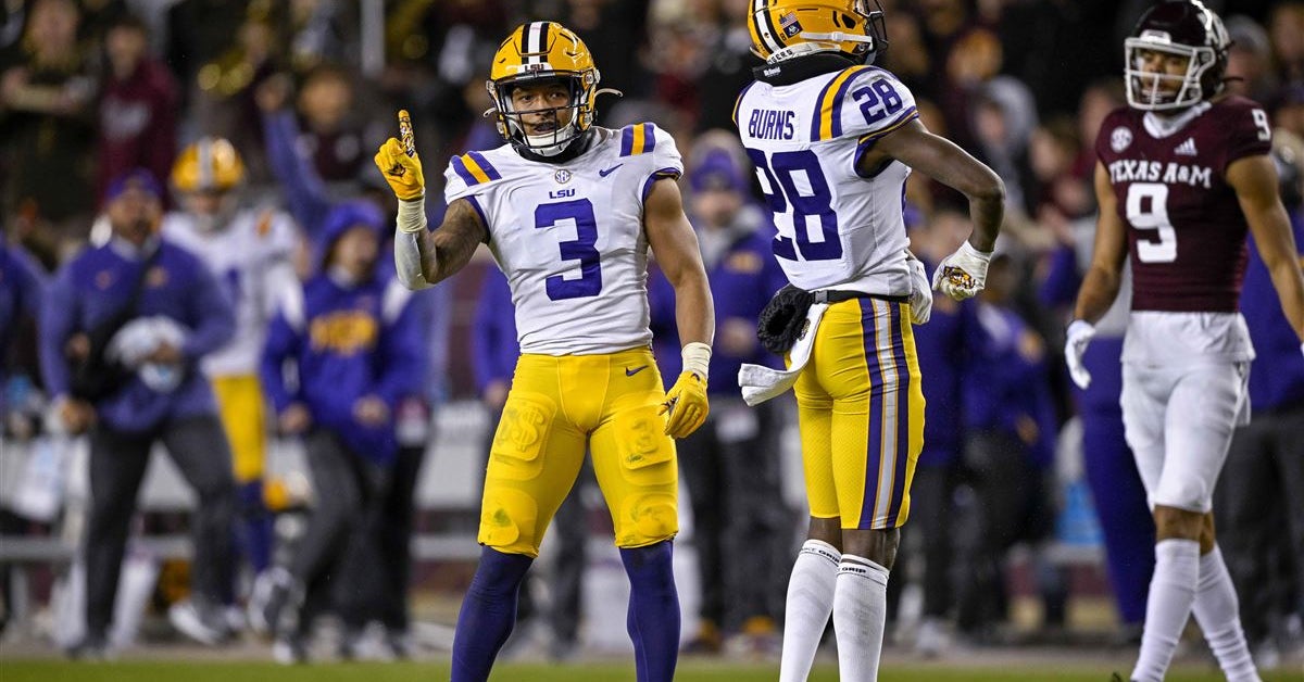 Greg Brooks Jr. looks to lead the way for the LSU secondary in 2023