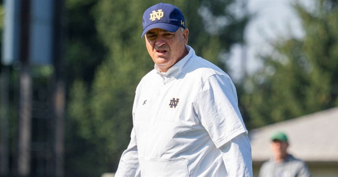 Notre Dame’s Mike Denbrock Named Nominee for Broyles Award