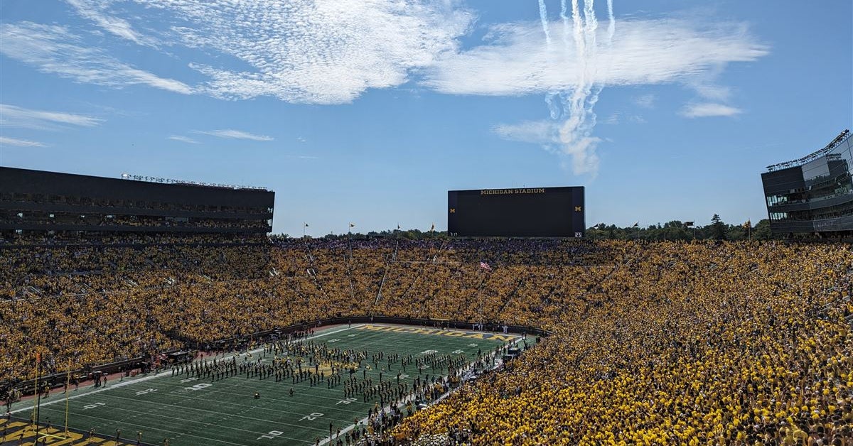 Pregame flyover, parachute jump planned for Michigan football’s season ...