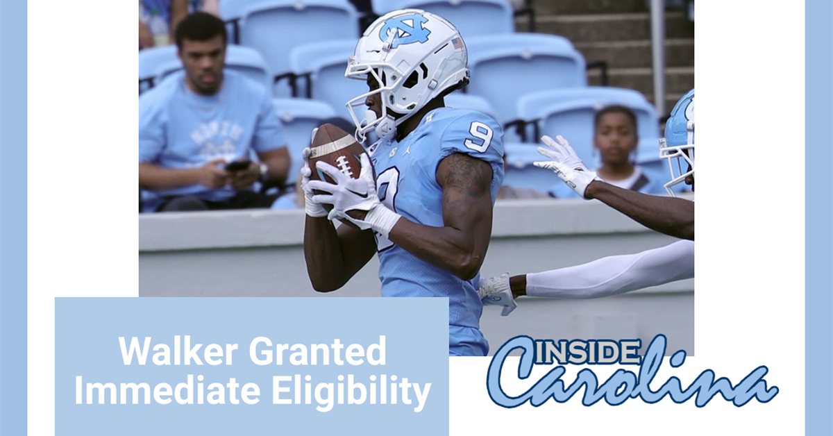 Live Reaction: Tez Walker Granted Immediately Eligibility
