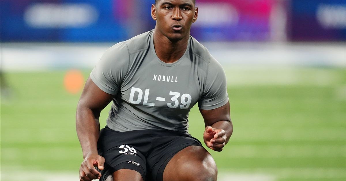 Cedric Johnson shows off the hops, speed at NFL Scouting Combine