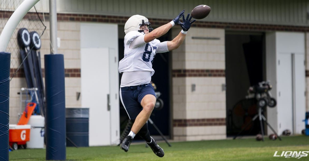 Penn State tight end Andrew Rappleyea has 'totally knocked the rust off ...