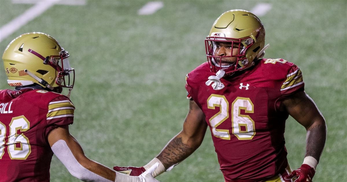 Boston College RB David Bailey enters NCAA transfer portal