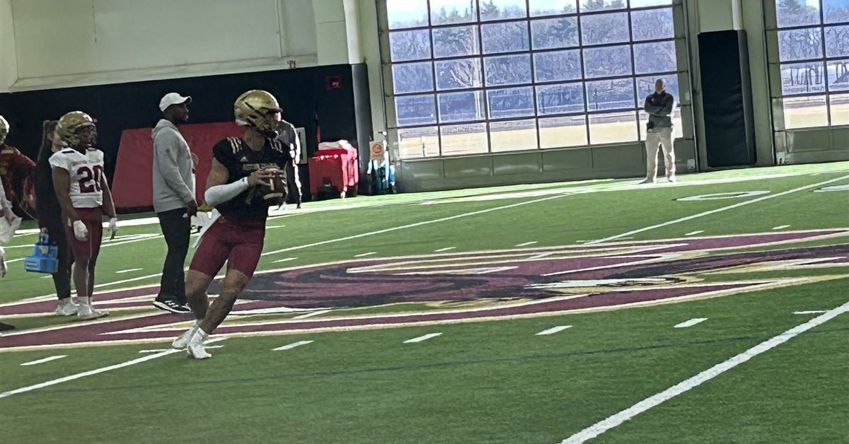 Boston College football spring practice notebook #1