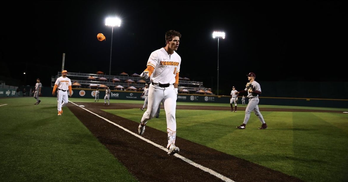 WATCH: Griffin Merritt's walk-off homer powers Vols past Mississippi State