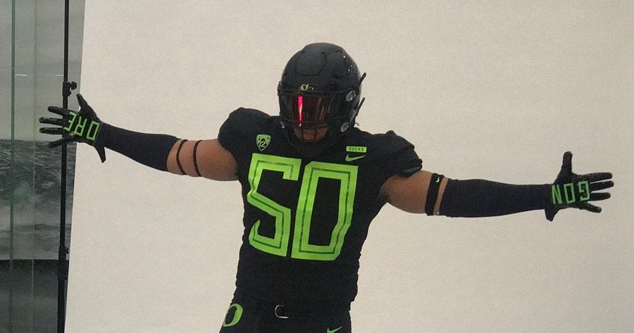 2021 DL Antwan Brown talks 'phenomenal' Oregon visit