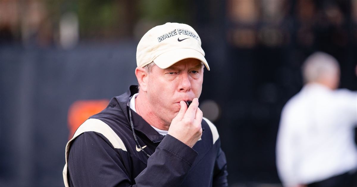 Wayne Lineburg talks Wake Forest Football special teams, tight ends