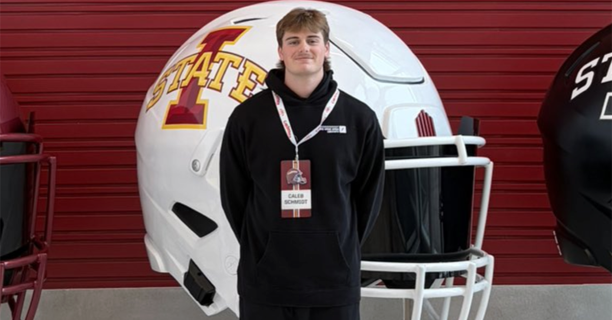 Caleb Schmidt's unique transfer recruitment included two staffs ...