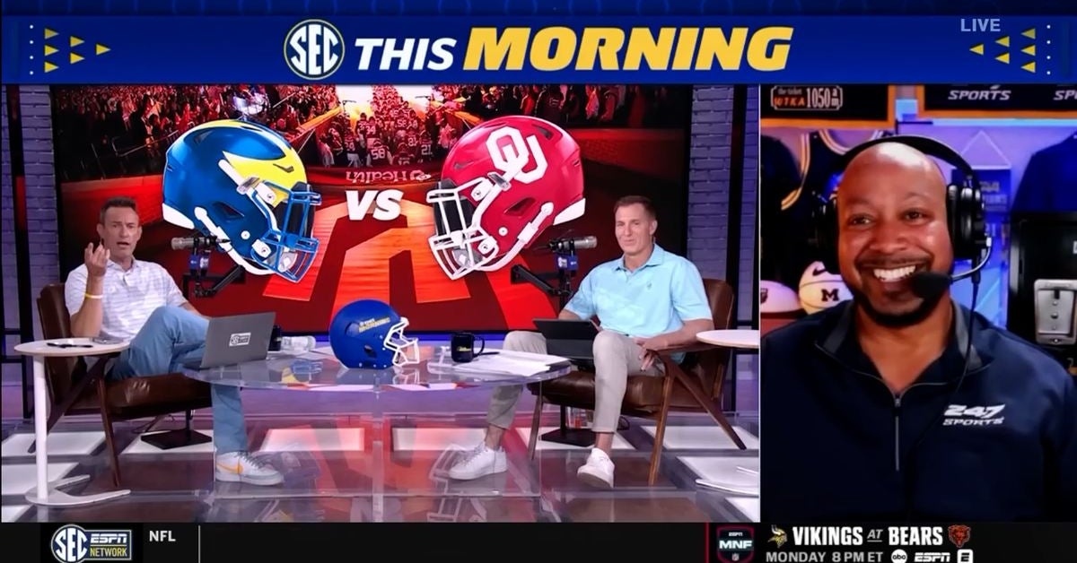 WATCH: TMI's Sam Webb previews Michigan vs Oklahoma on The SEC Network