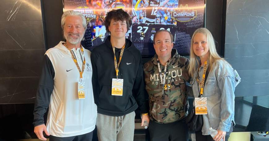 Newly-minted Top247 QB Jett Thomalla back at Mizzou
