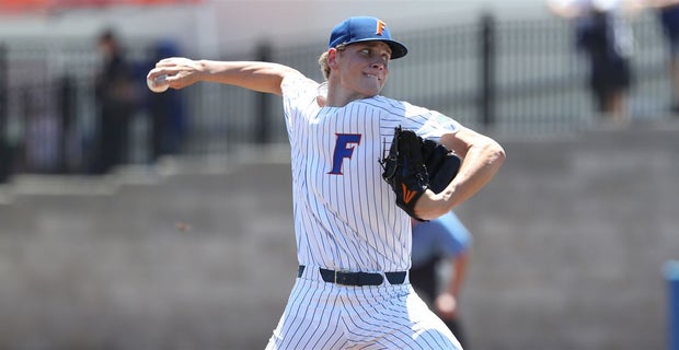 Leftwich sharp as No. 5 Gators clinch series with Aggies in 3-1 win