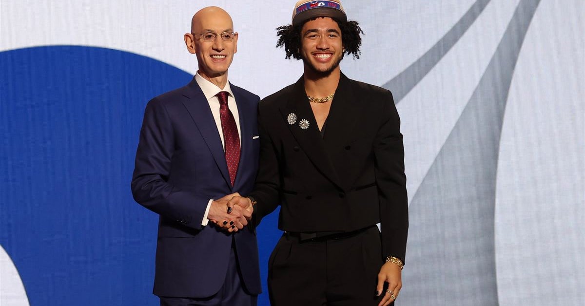 Jared McCain selected by Philadelphia with 16th pick in the NBA Draft
