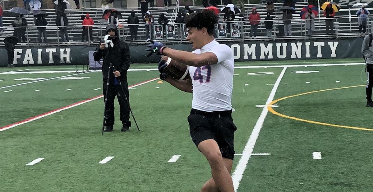 WR Peter Gonzalez has one OV set, others in works