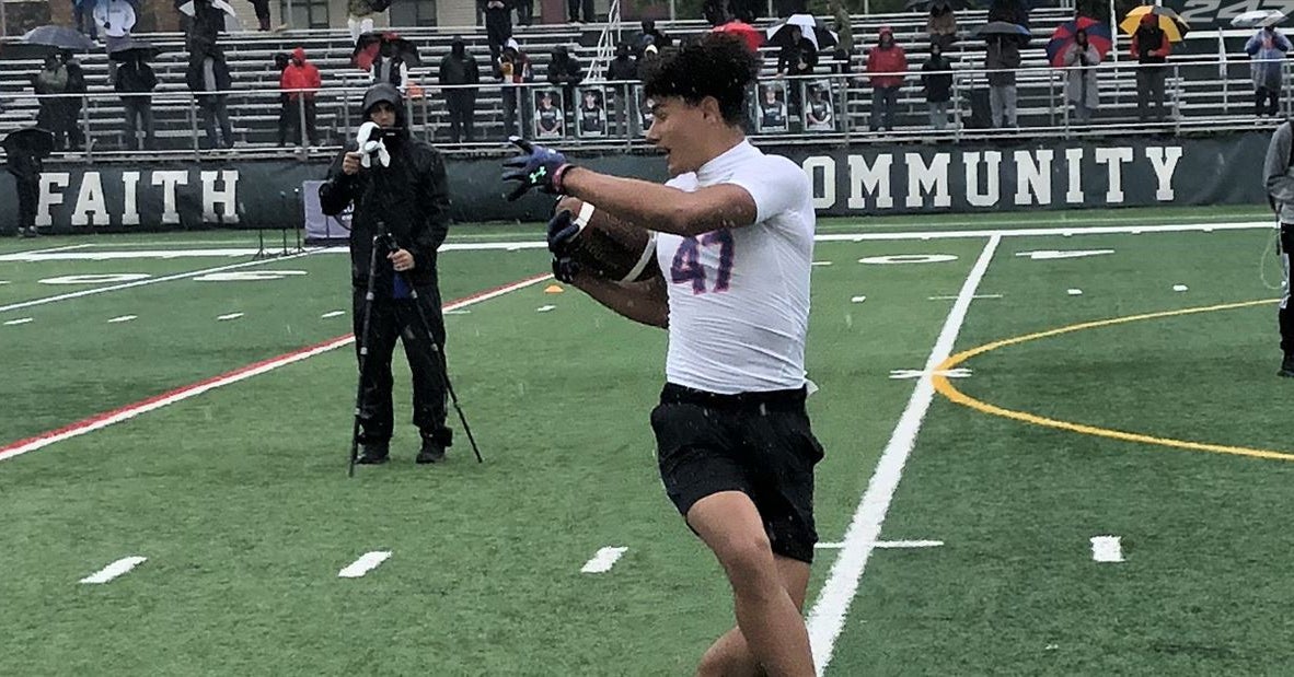 WR Peter Gonzalez has one OV set, others in works