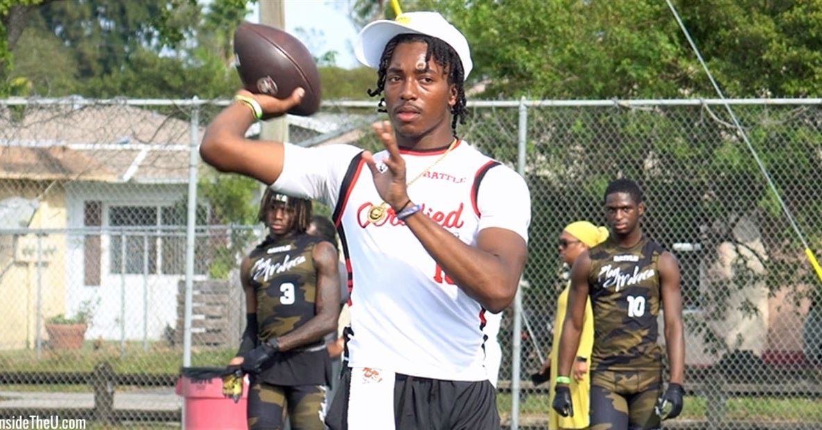 VIDEO: QB Trever Jackson at Battle Miami 7v7 Tournament