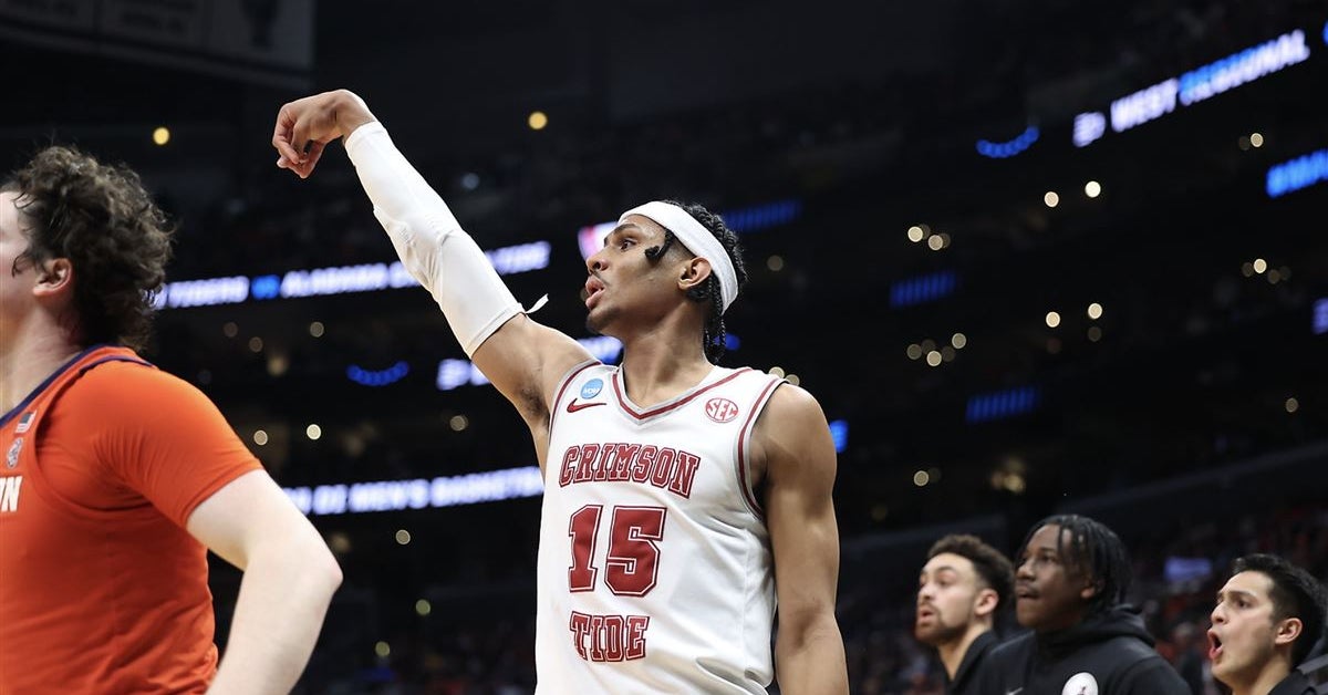 Alabama forward Jarin Stevenson declares for 2024 NBA draft