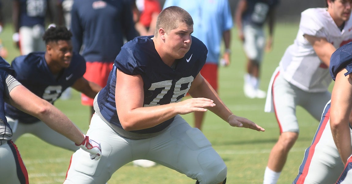 Jeremy James Part Of Freshman O-Line Surge
