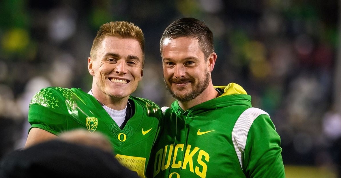 The state of Oregon's QB room right now as the 2023 roster remains in flux
