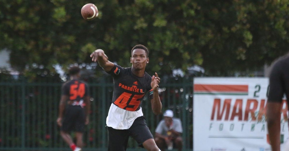 2019 QB Wise Enjoys Time at Miami