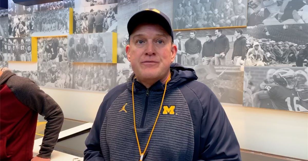 Ed Warinner laying out his plan to make U-M's O-line even better