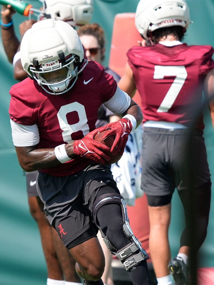Jalen Hale now 'thriving' after injury left Alabama receiver in tears ...