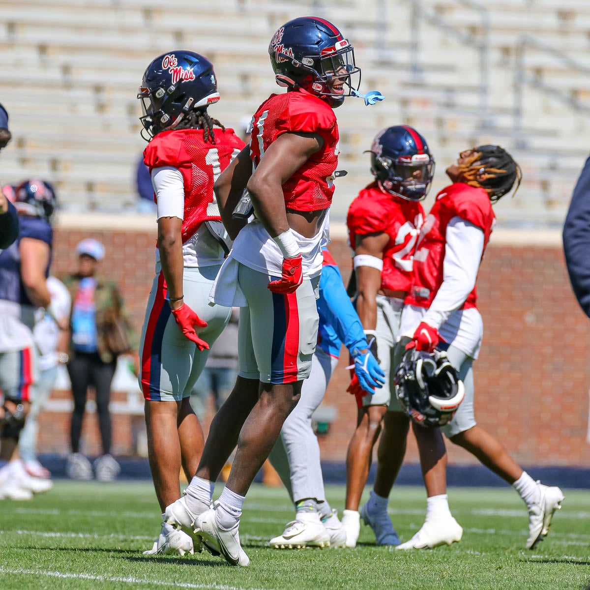 More Photos | Full gallery from Ole Miss spring practice