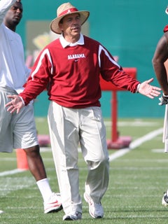 Kyron Samuels visits Tuscaloosa