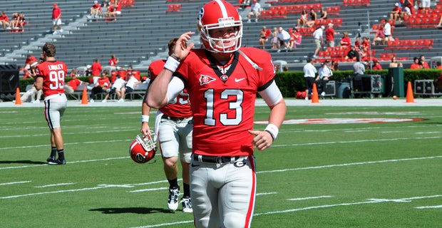 Butler representing UGA at Home Depot Awards