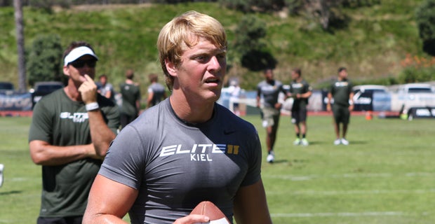 Gunner Kiel gives his commitment