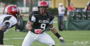 James Vaughters, New England, Outside Linebacker