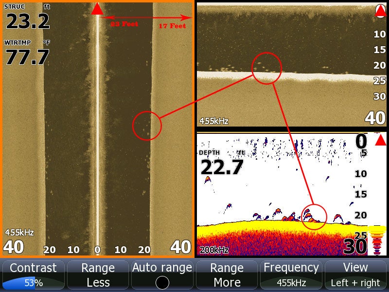Finding Bass With Sonar Imaging And Mapping